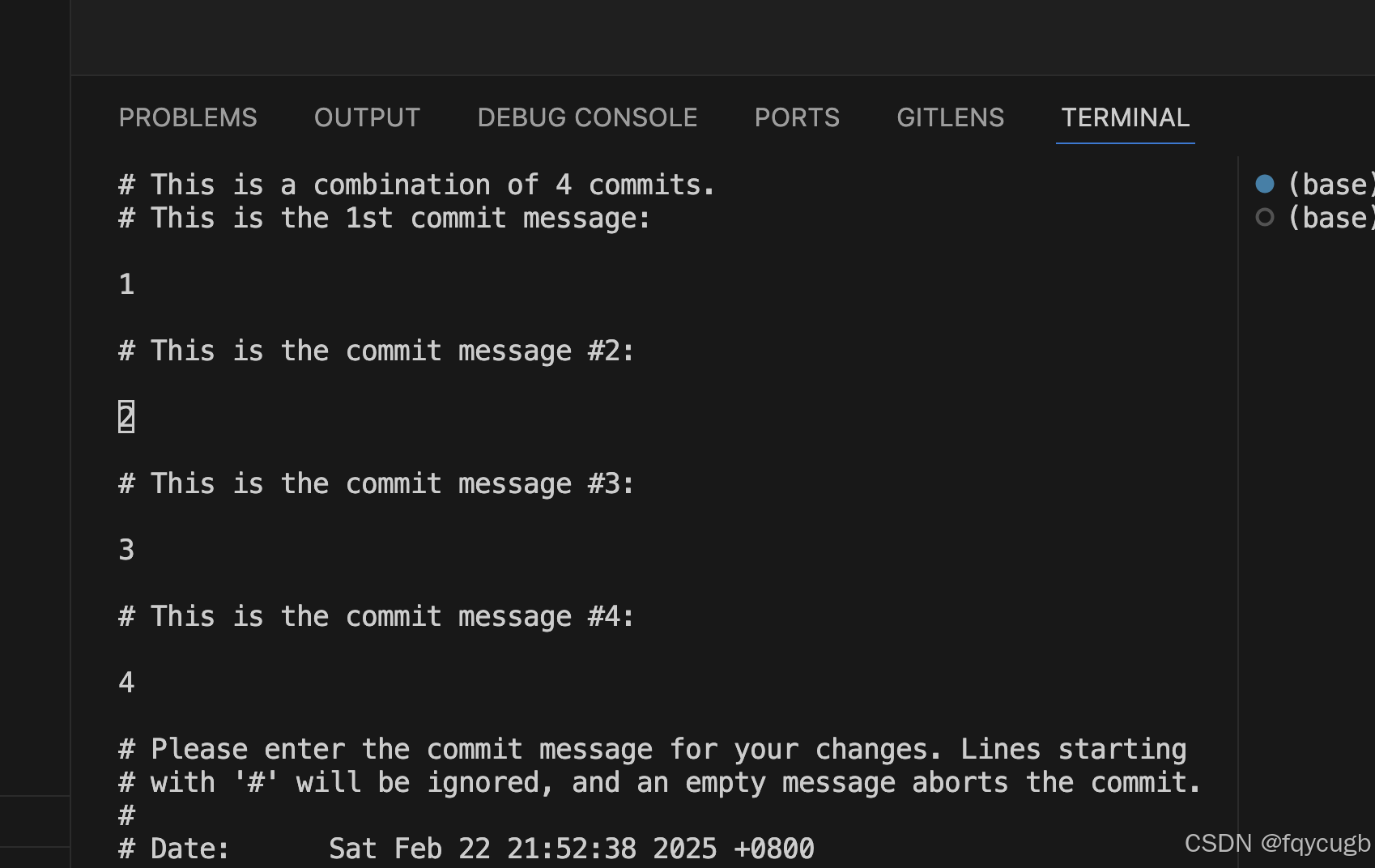 Git合并提交线git Reset Soft 合并多个远程commit Csdn博客