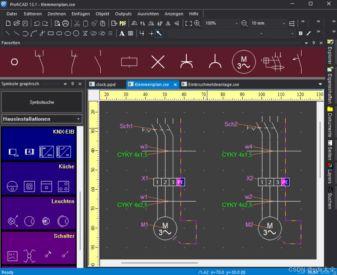 ProfiCAD 13.1.5 专为绘制电气和电子图表-CSDN博客