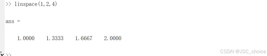 Matlab Linspace函数使用linespace函数在matlab Csdn博客