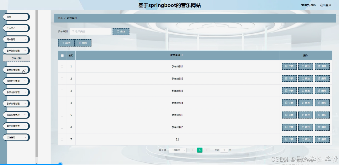 Springbootvue基于springboot的音乐网站【开题程序论文】springboot音乐网站论文 Csdn博客