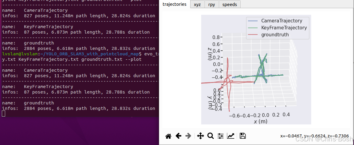 使用evo工具比较ORB-SLAM3的运行轨迹(从安装到解决报错)_orb-slam3 evo-CSDN博客