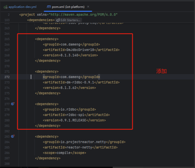 R2DBC连接mysql数据库改为连接达梦，报错Please provide a Dialect.-CSDN博客