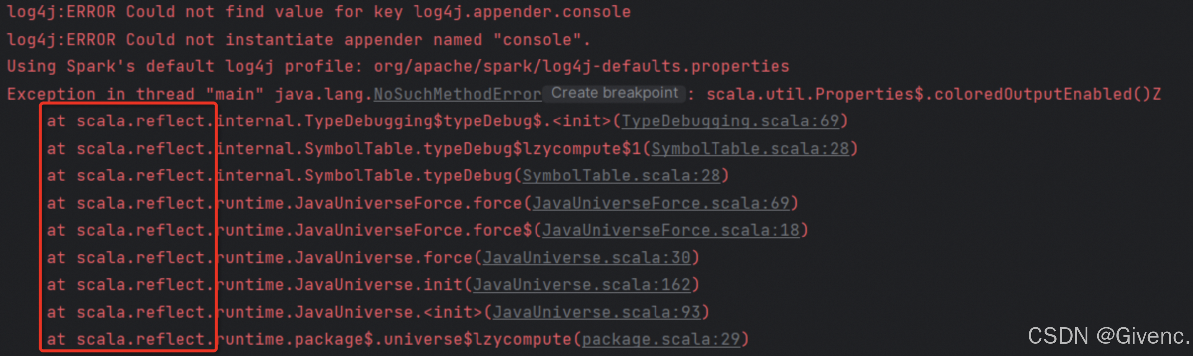 【Spark】活见鬼IDEA智能过头：maven配置了合理版本的spark和scala，但是就是运行不起来的坑_scala: error: unable to locate jna ...