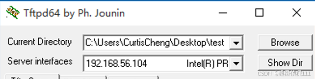 Tftp服务器搭建tftp64 Csdn博客 