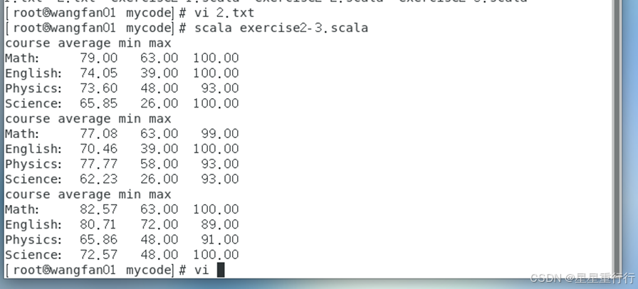 《spark编程基础》实验 Scala程序设计spark请用脚本的方式编程计算并输出下列级数的前 N 项之和 Sn直到 Sn 刚好大于