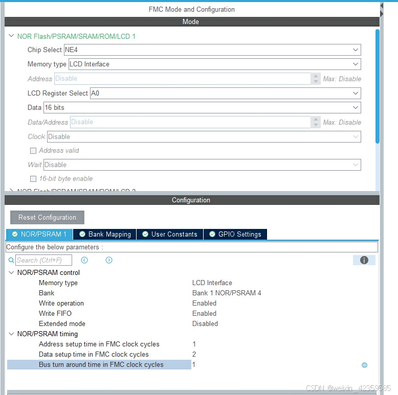 STM32H743ZG 使用stm32cubemx 配置FMC 驱动 LCD_stm32h743 fmc lcd-CSDN博客
