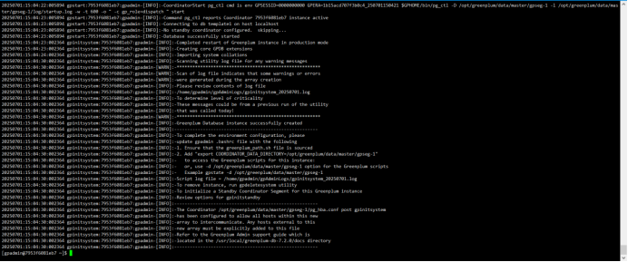 部署单节点greenplum7.2_docker greenplum-CSDN博客