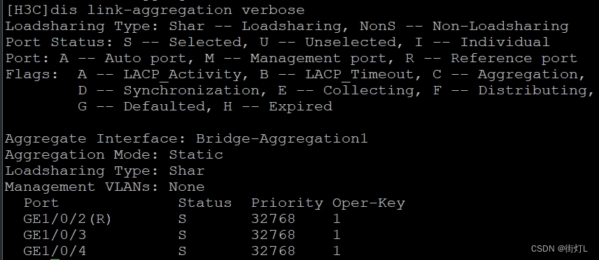 【H3C】链路聚合配置_h3c链路聚合配置命令-CSDN博客