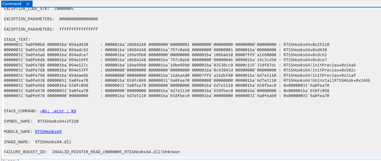 如何使用 Process Monitor 與 WinDbg 全面排查應用程式崩潰——以 RTSS Overlay 導致 Dying Light 當機為例_怎么用process minitor差 ...