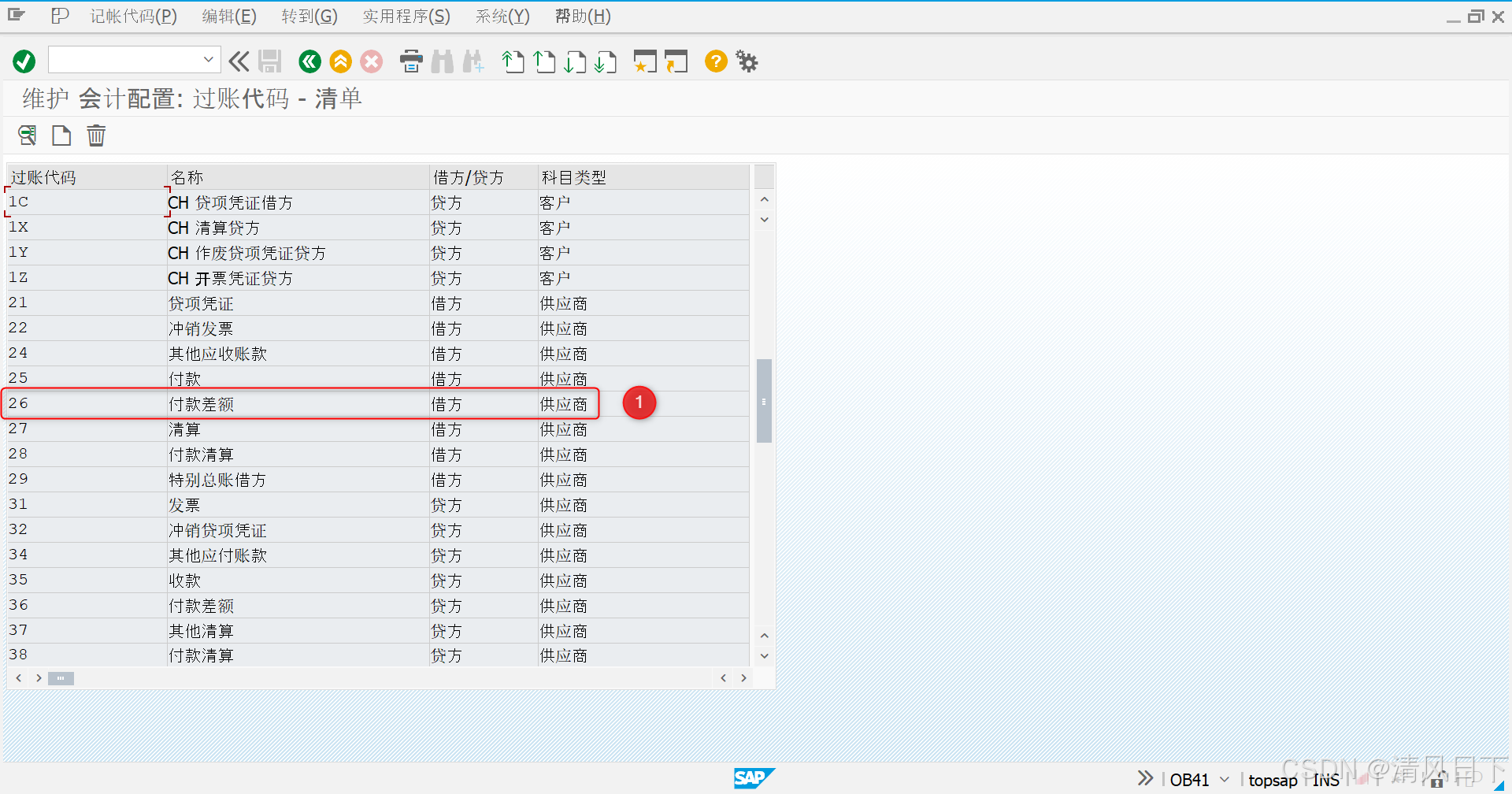 172 SAP报错：FI: 字段 文本 是会计科目 1088 2221010100 的需求字段 消息号 F5808_fi: 字段 订单 是会计科目 8378 24010101 的需求字段 消息 ...