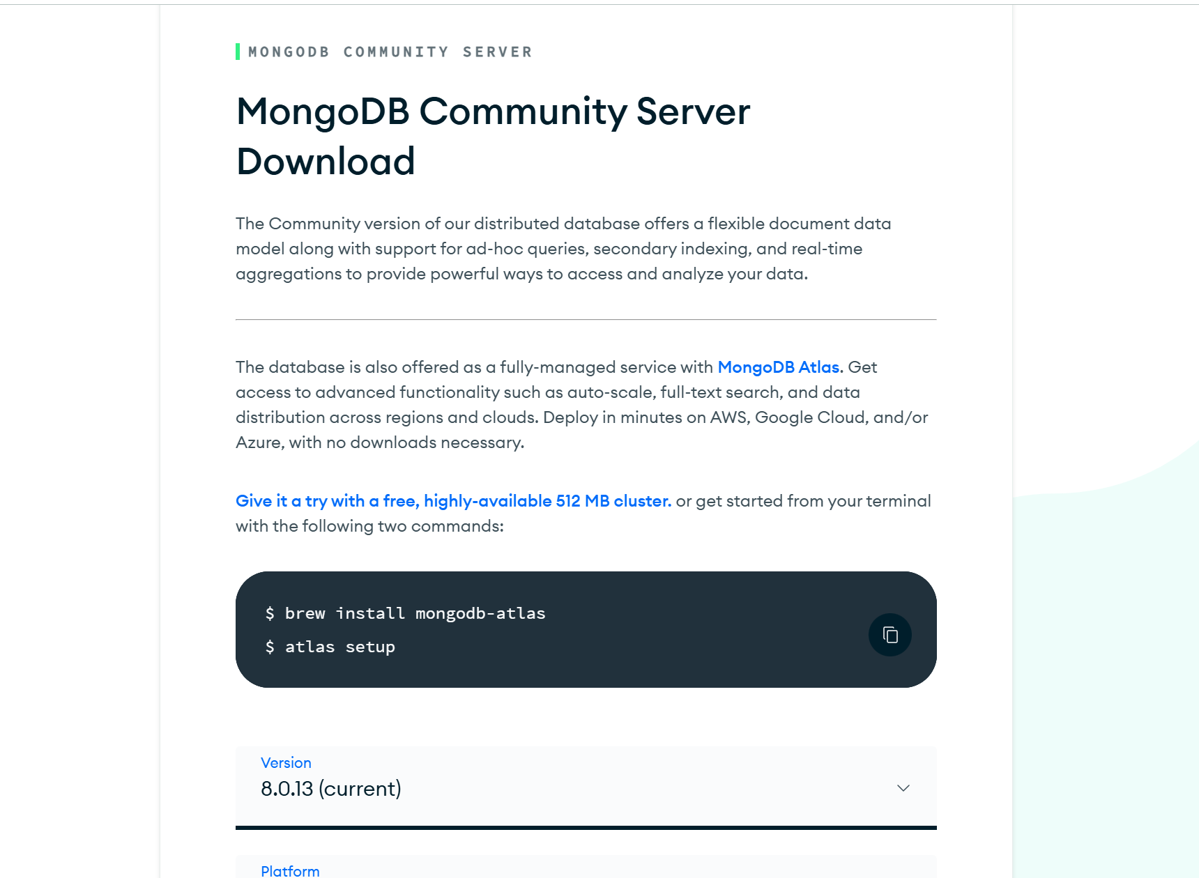 数据存储微服务Data Storage Microservices：MongoDB、MariaDB环境搭建_mongodb mariadb-CSDN博客