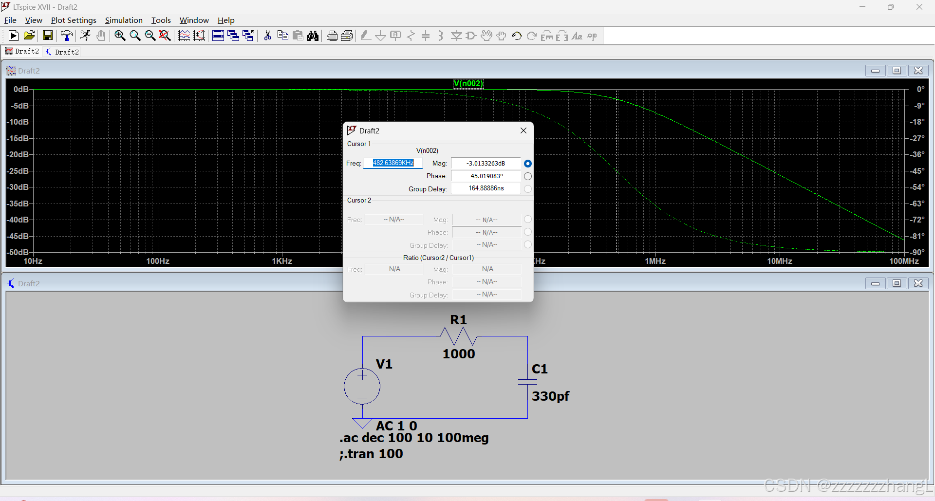 Ltspice仿真设计无源低通滤波器和N阶有源滤波器_ltspice lm358-CSDN博客