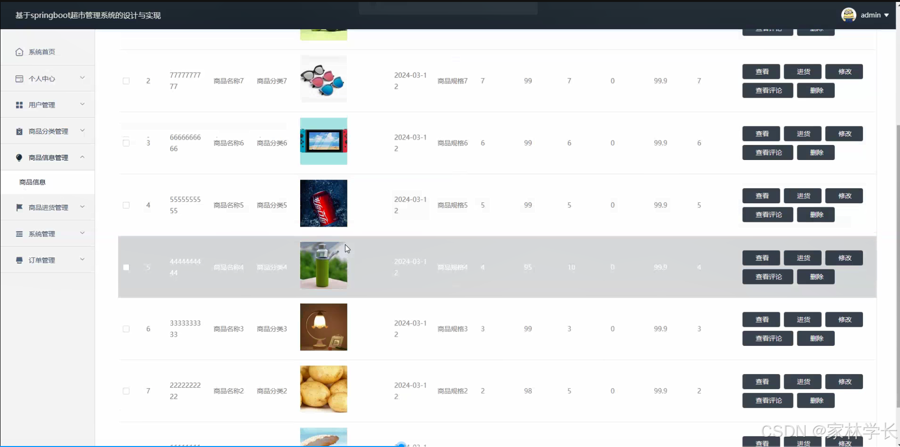 Springboot毕设基于超市管理系统的设计与实现源码论文部署基于springboot超市管理系统的设计与实现论文 Csdn博客
