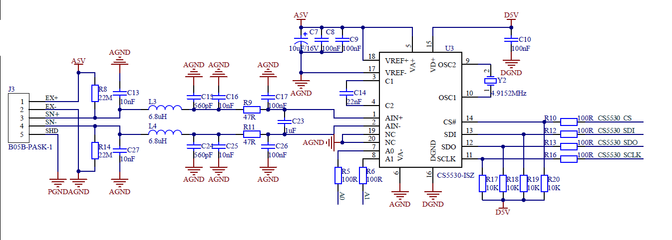 记录AD芯片CS5530调试问题_cs5530 stm32f103 spi-CSDN博客