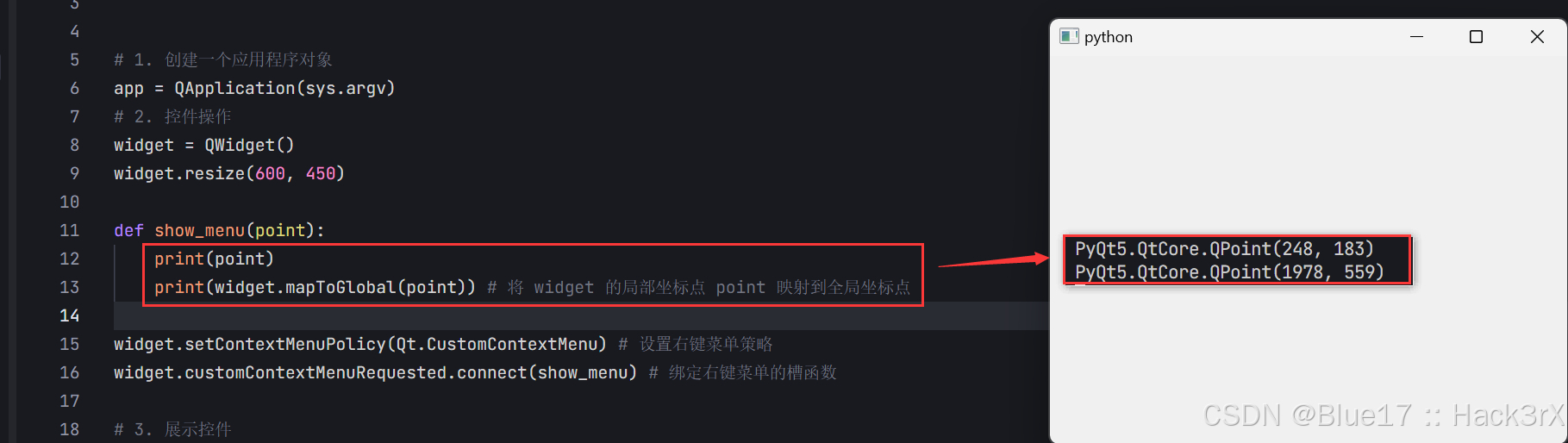 Python GUI 编程 | QPushButton 按钮控件详解 — 内置信号 & 右键菜单设置_python qpushbutton-CSDN博客