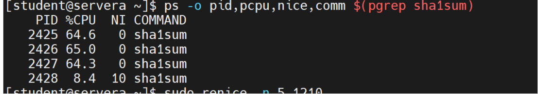 linux中关于 nice 值和 CPU 使用率的解释_cpu nice-CSDN博客