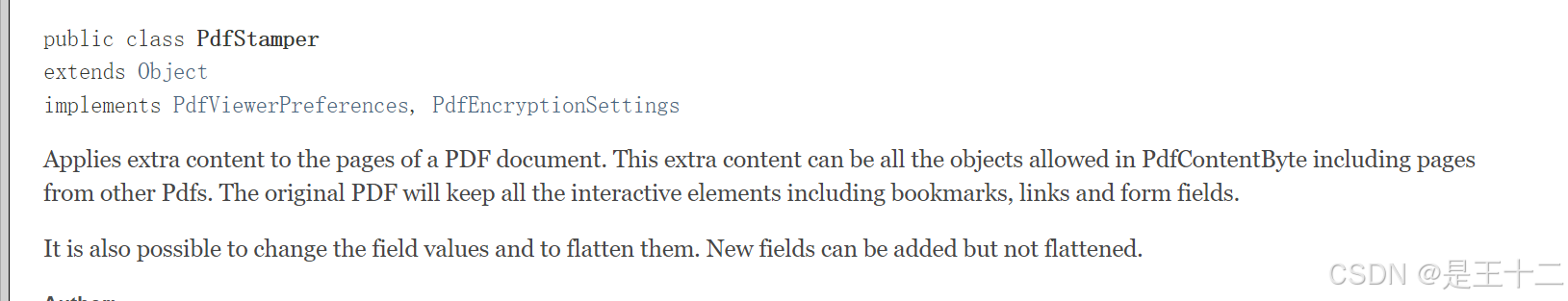 itextpdf的使用-CSDN博客