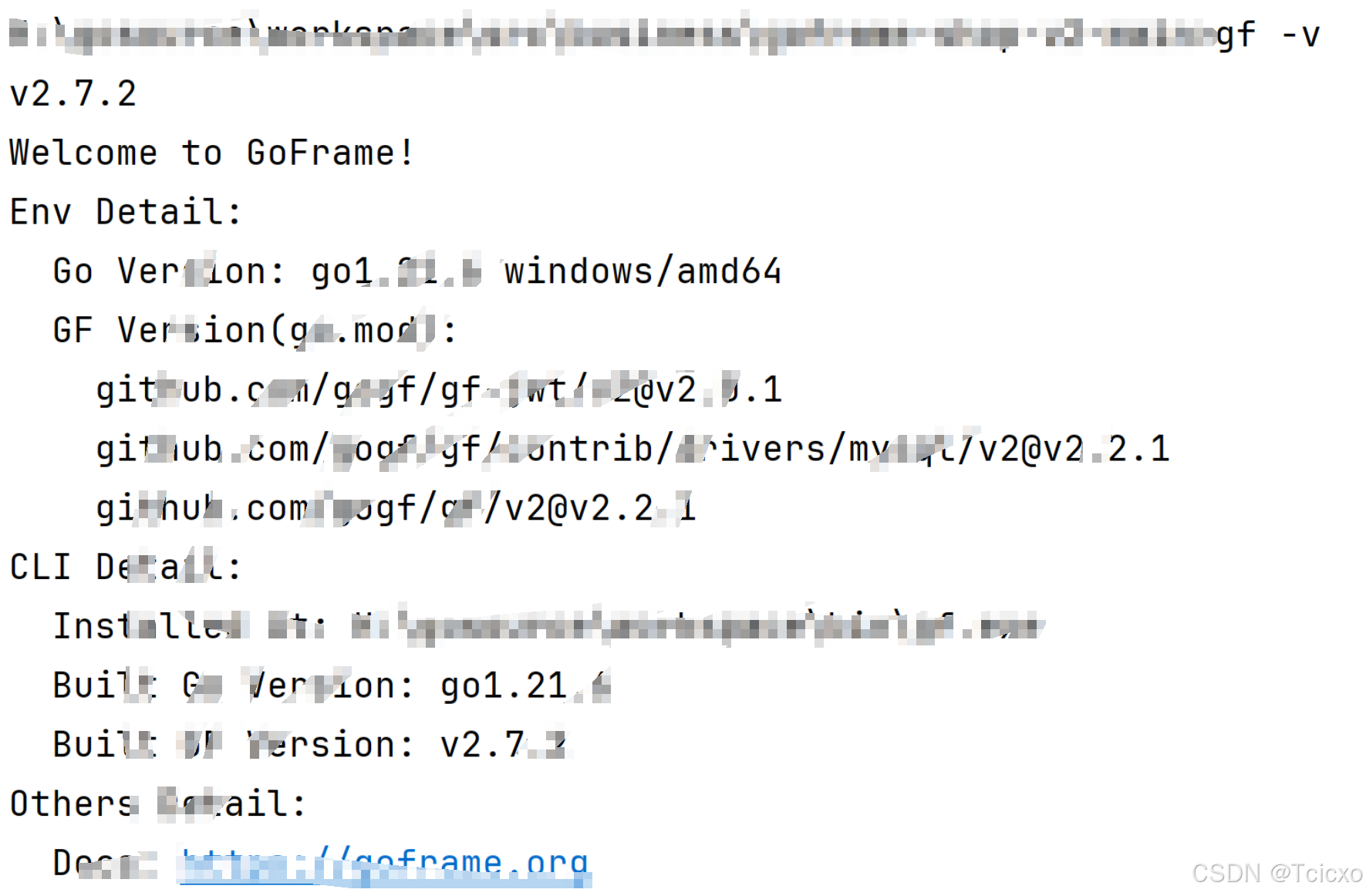 goframe框架安装疑难 fatal: destination path ‘gf‘ already exists and is not an empty directory._goframe ...