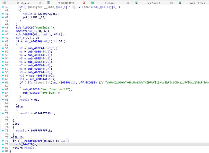 Re学习（buuctf：level1-Xor）-CSDN博客