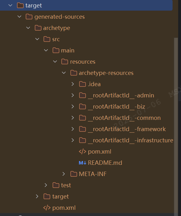 通过maven archetype 快速生成项目骨架-CSDN博客