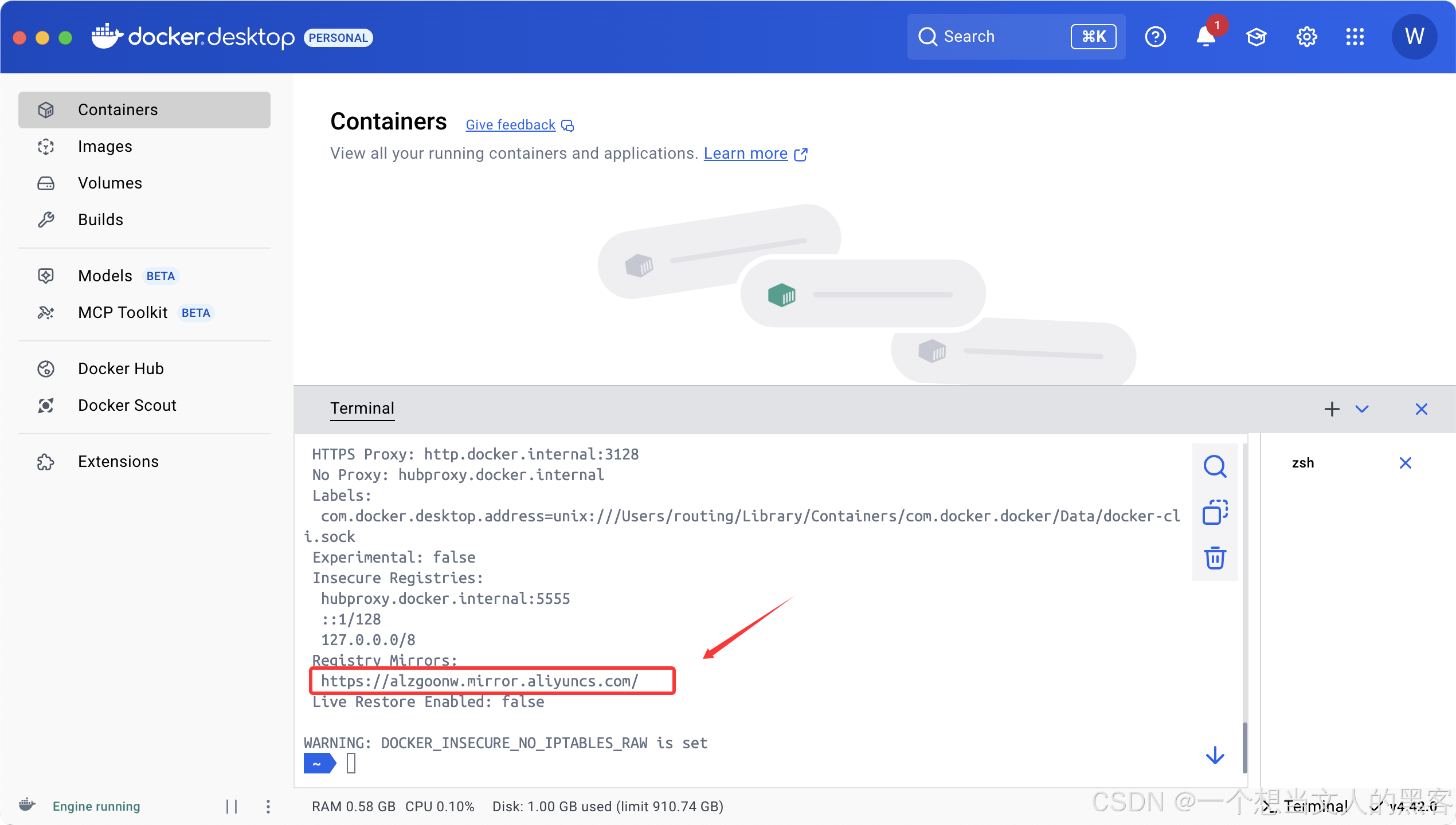 MacBook M4 Docker安装教程+手把手更换镜像源mac_docker macbook-CSDN博客