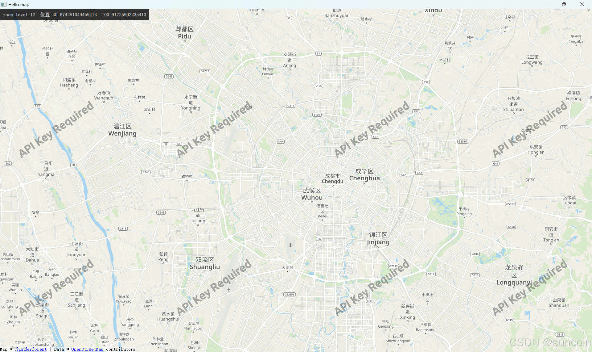 Qml地图开发实例(一)：map组件_qml map-CSDN博客