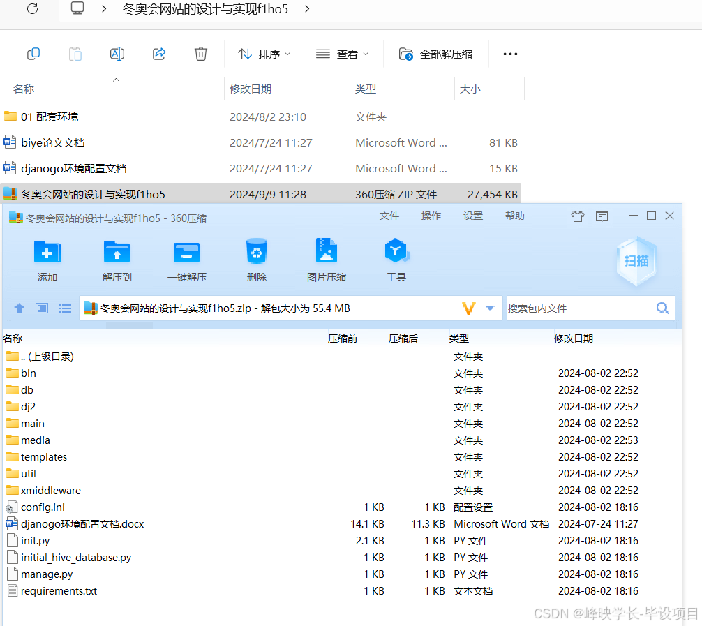 基于django+vue+Vue基于HTML5的冬奥会网站的设计与实现【开题报告+程序+论文】-计算机毕设-CSDN博客