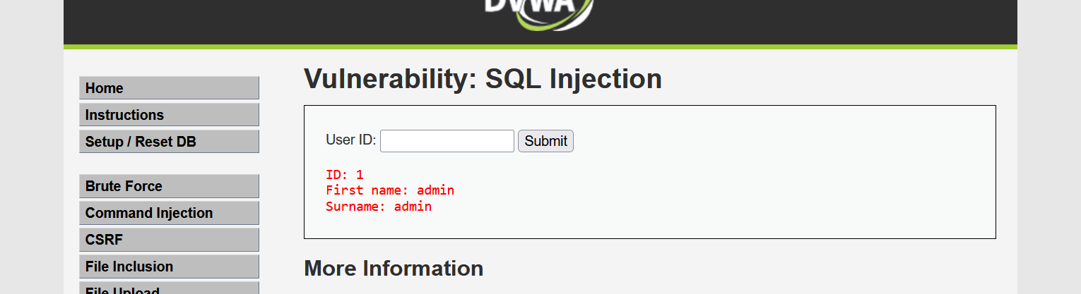 DVWA靶场sql注入学习通关（含sqlmap操作）_sqlmap通关dvwa-CSDN博客