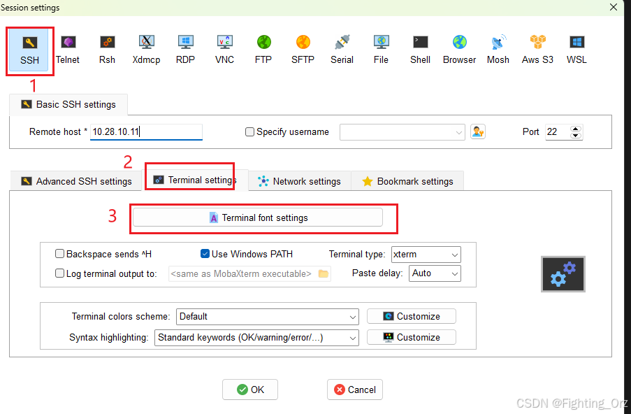 mobaxterm 常用设置_mobaxterm ssh设置-CSDN博客