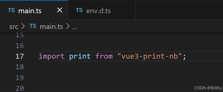 Vue3 Ts 导入 Vue3 Print Nb，无法找到模块 Vue3 Print Nb”的声明文件 Csdn博客