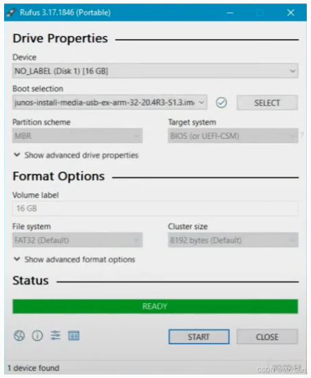 Juniper--Rufus - Create bootable USB drive_create-a-bootable-ms-dos-or ...