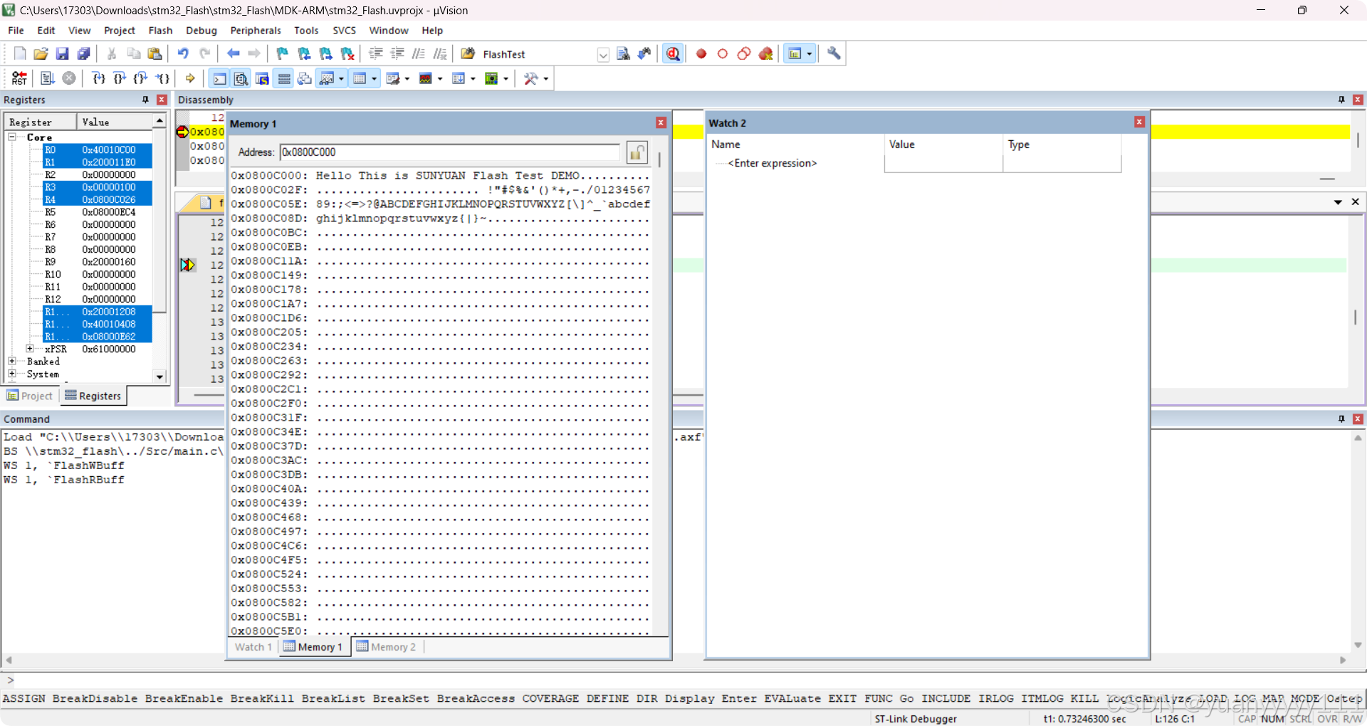 深入STM32F103：FlashROM写入与超容量验证实验及SD卡读取_stm32f103 flash-CSDN博客