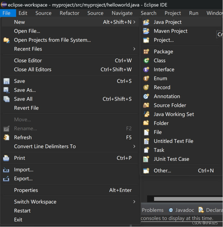 Windows系统安装配置Eclipse以及实现第一个程序hello world_windows安装eclipse-CSDN博客