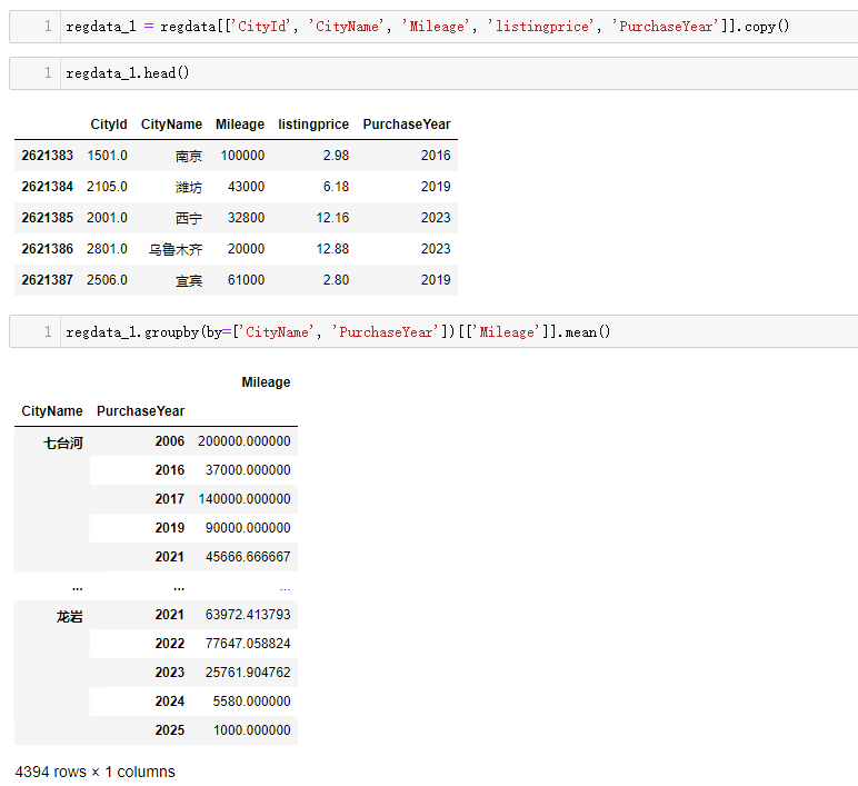 像使用excel一样使用pandas_从excel角度理解pandas-CSDN博客