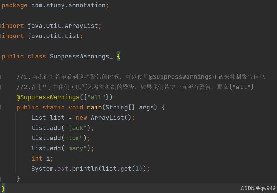 Java基础——枚举和注解_枚举类-CSDN博客