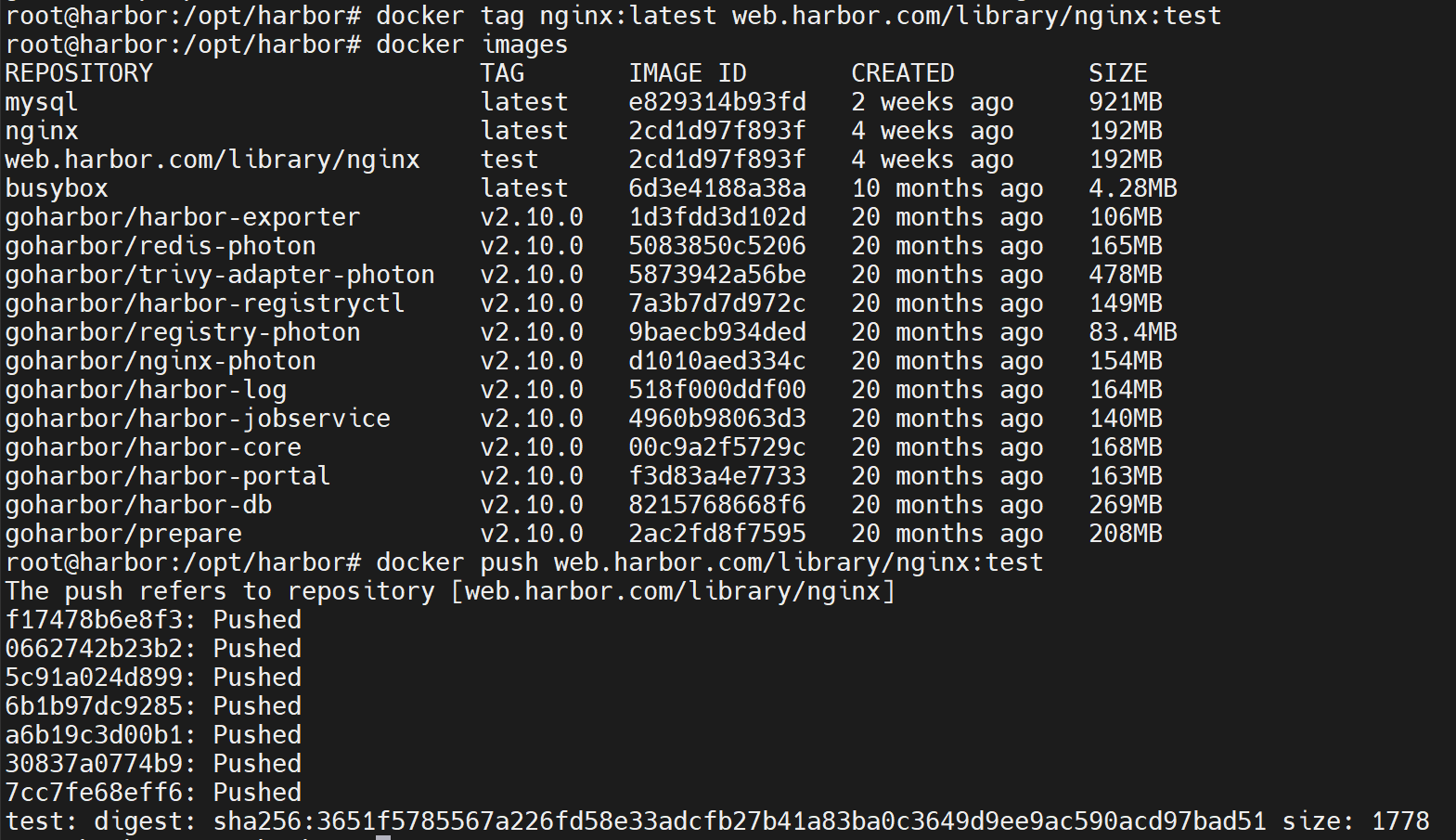 搭建专属Docker镜像仓库：Harbor私有仓库全攻略_harbor镜像仓库-CSDN博客