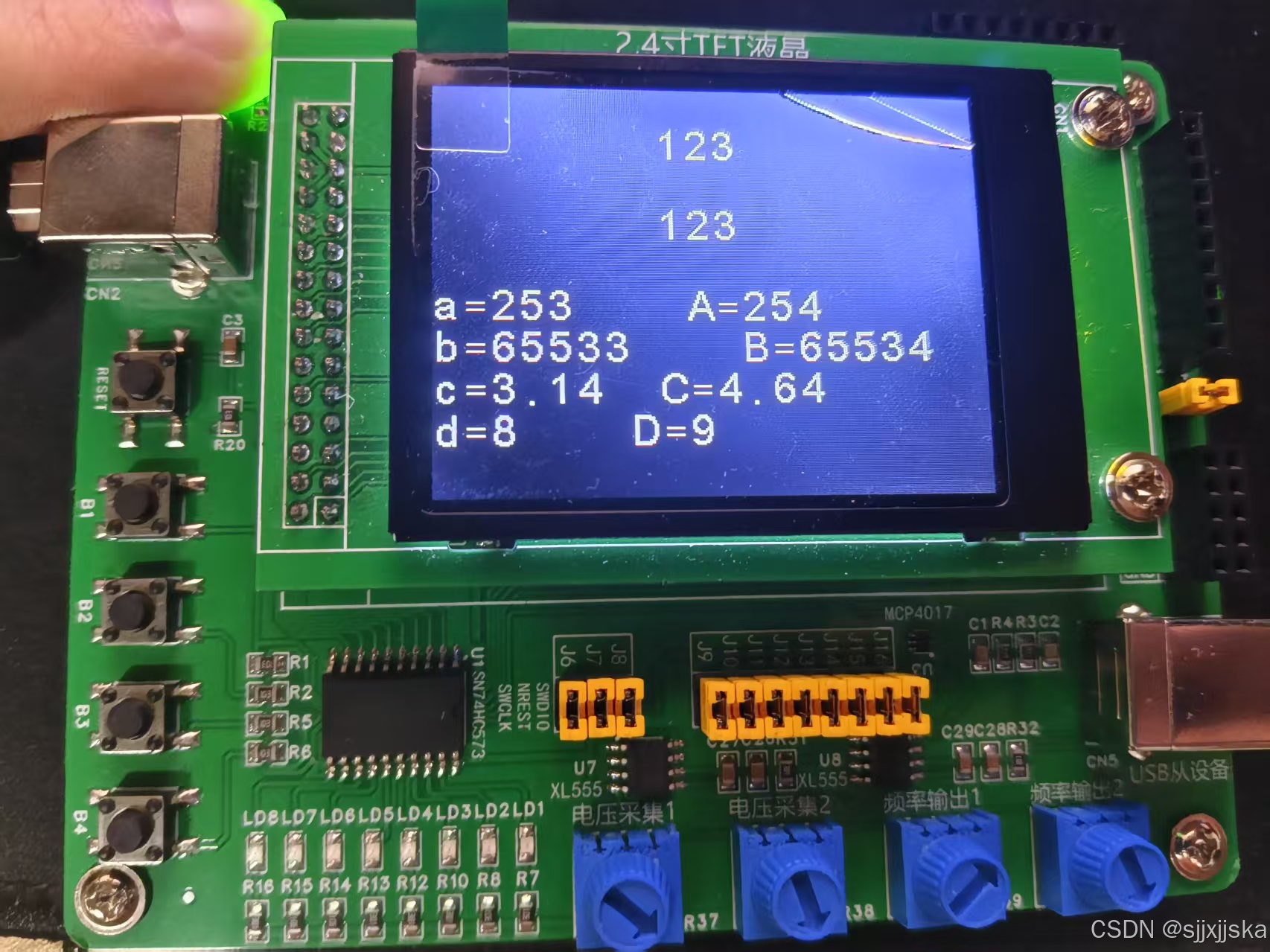 EEPROM多数据类型读写 (uint8_t,uint16_t，float,char通用)_eeprom读写float-CSDN博客