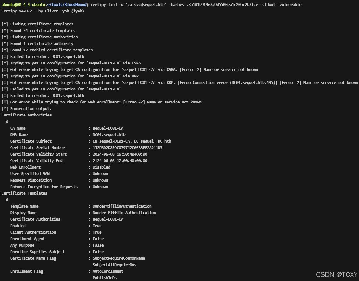 HTB-EscapeTwo_1.3.6.1.4.1.311.25.2-CSDN博客