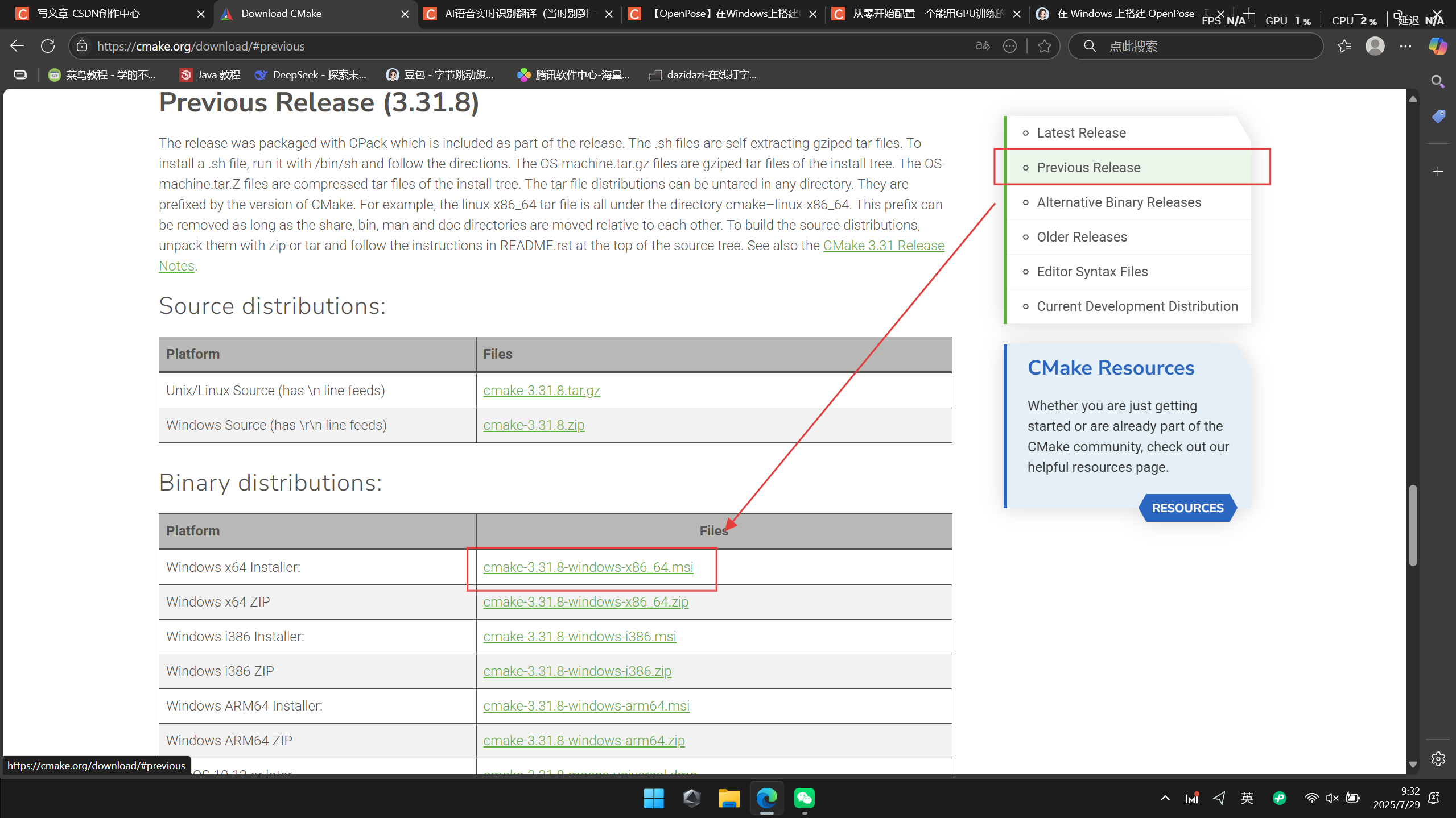 在 Windows 上搭建 OpenPose 的详细步骤及常见问题解决方案如下：_openpose windows-CSDN博客