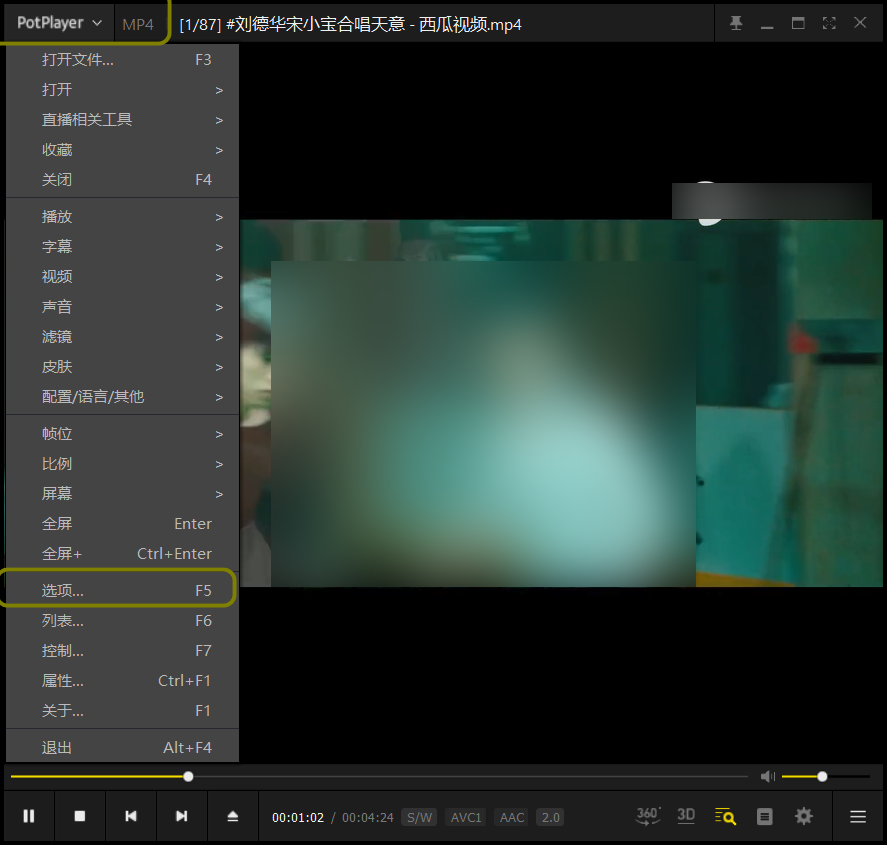PC电脑视频播放器PotPlayer播放器下载与设置_potplayer设置-CSDN博客