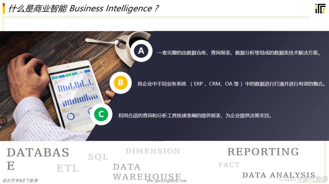 言简意赅，话说商业智能BI_商业智能 bi-CSDN博客