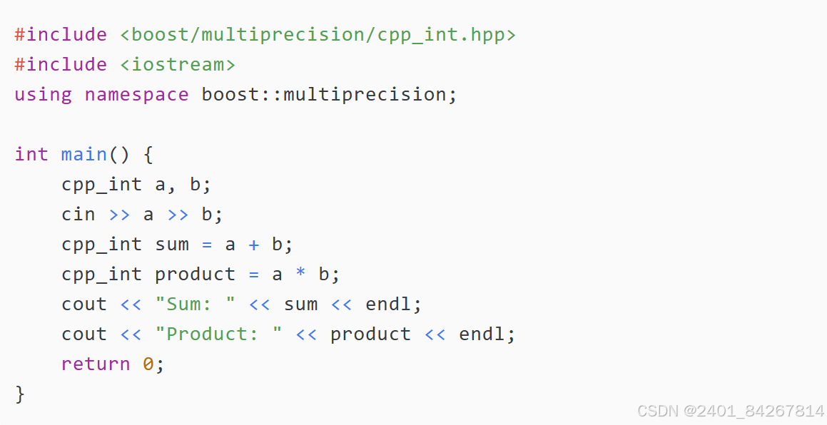 高精度算法C++_c++高精度算法-CSDN博客