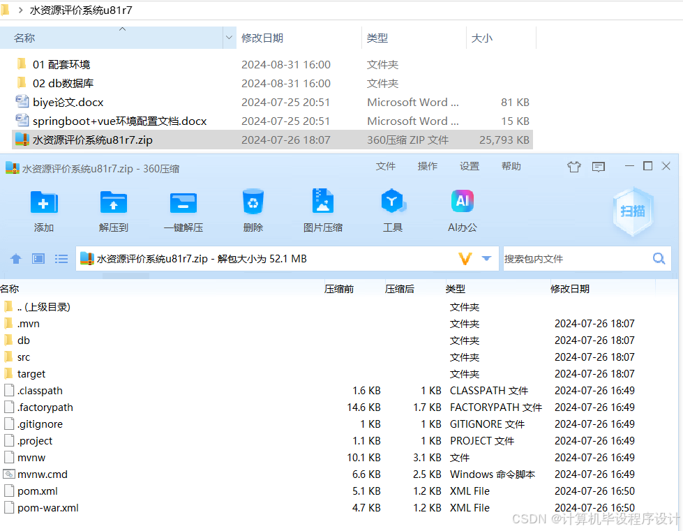 【开题报告】基于springbootvue基于web的水资源评价系统(程序源码论文 计算机毕业设计springbootvue基于