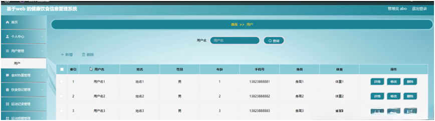 Javaphpnodejspython基于web的健康饮食信息管理系统【2024年毕设】javaweb饮食建康管理系统 Csdn博客