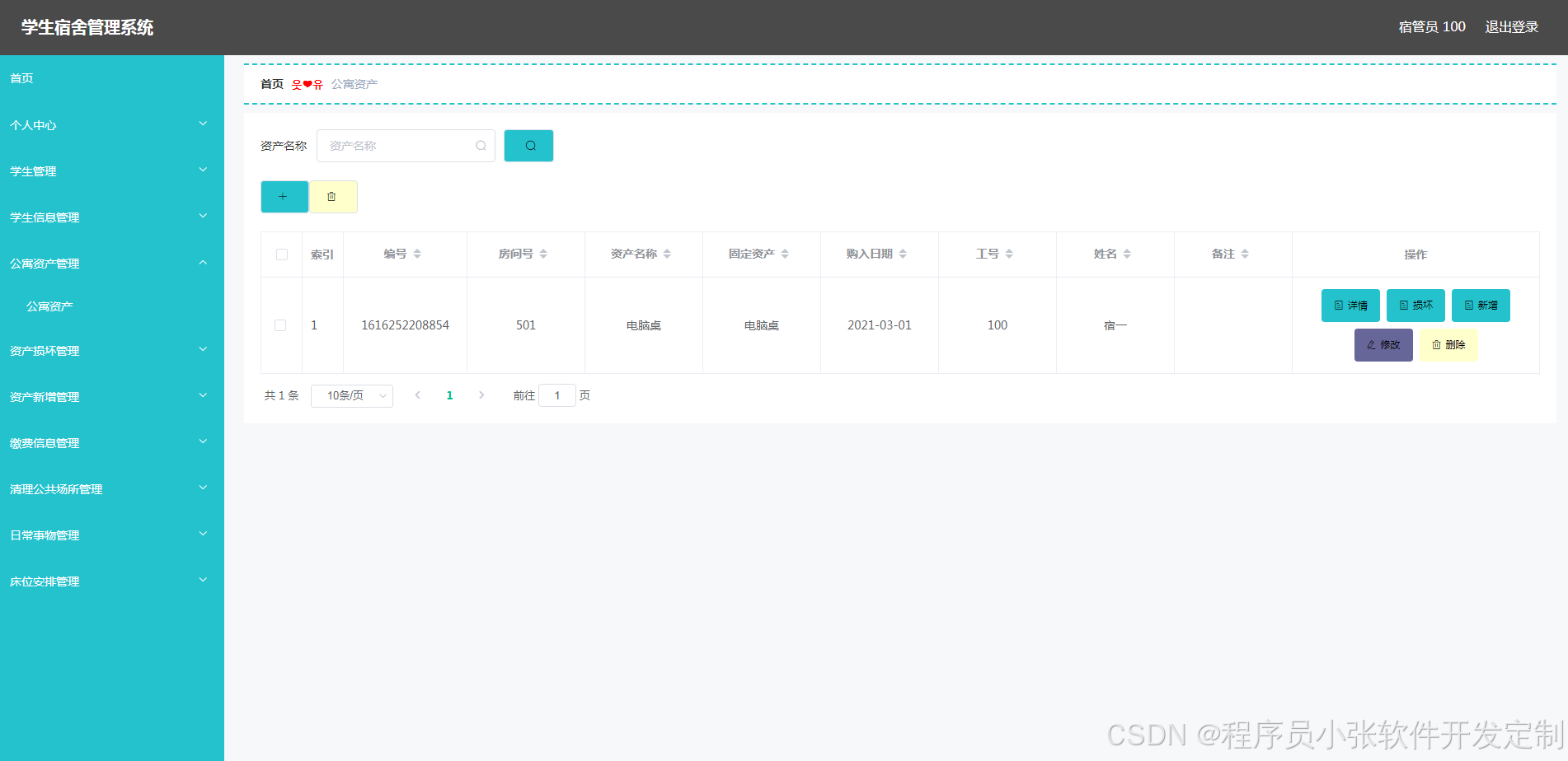 基于springboot学生宿舍管理系统的设计与开发 毕业论文开题报告项目源码及数据库文件学生宿舍管理系统毕业论文 Csdn博客