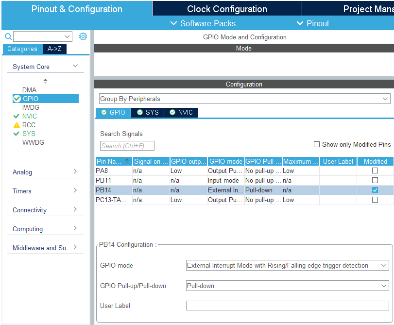 Stm32hal 快速入门（十）：gpio 中断编程 —— 按键中断控制 Ledstm32 Hal Gpio中断 Csdn博客