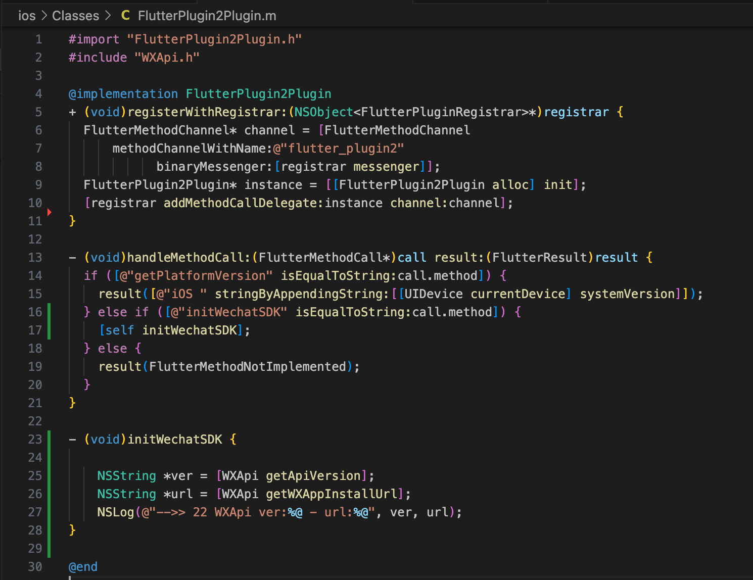 iOS SDK 封装 flutter 插件（使用 pods 导入 SDK）_flutter podspec s.dependency-CSDN博客