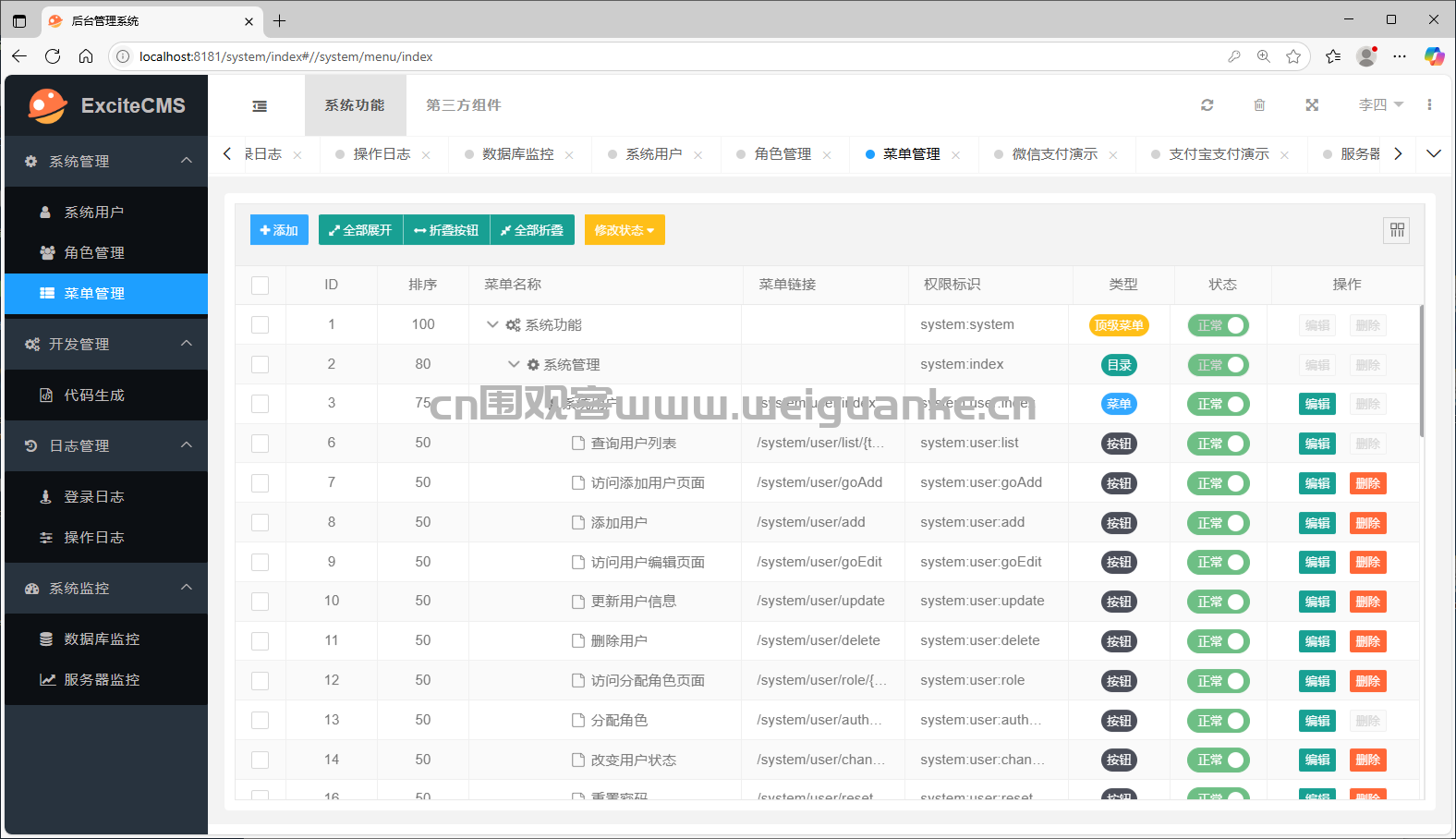 内容管理系统 -Spring Boot 2 + Layui +redis_layui集成redis-CSDN博客