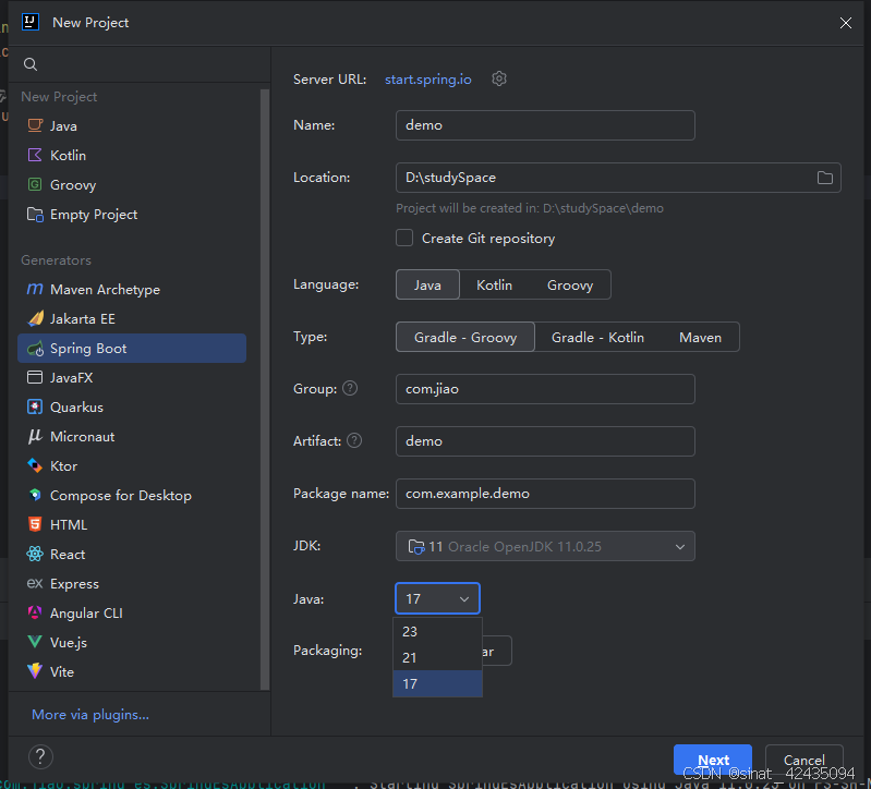 【IDEA 2024.1创建SpringBoot项目时无法选择java11】_idea创建sping boot为什么不显示java11-CSDN博客