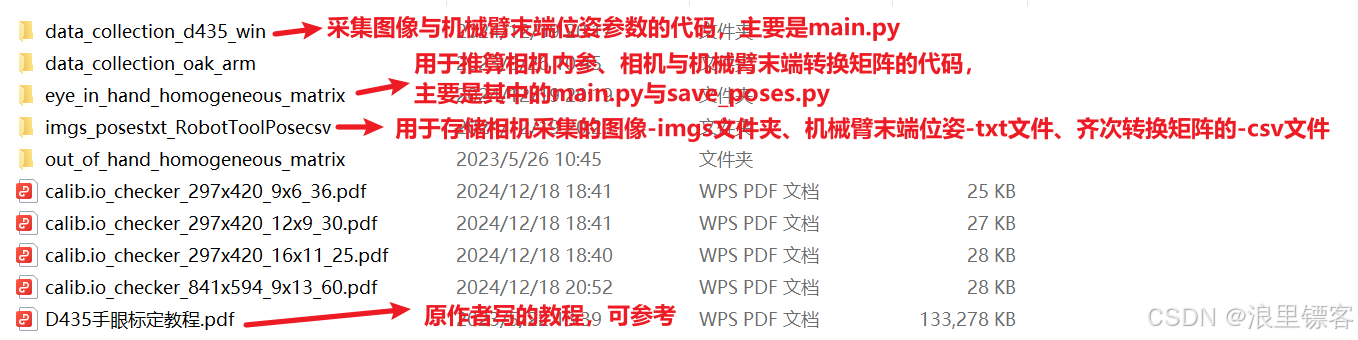 睿尔曼机械臂RM65-B与Realsense D435i相机的手眼标定！！_rm65-b 源码-CSDN博客